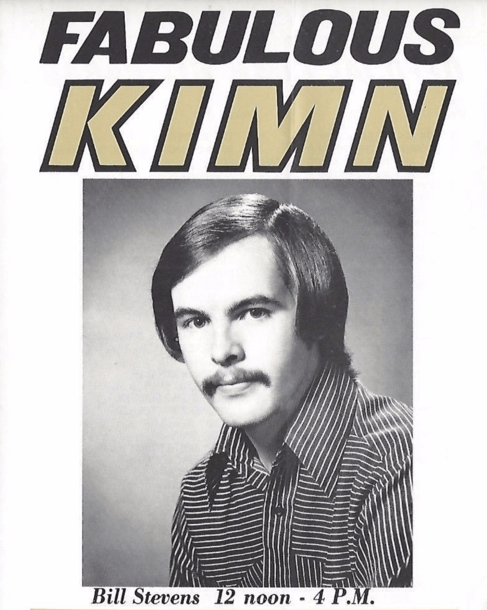 Bill Stevens, 95 KIMN Denver | 1971 – Airchexx.com